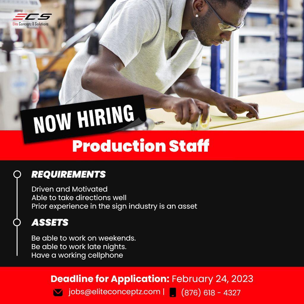 Production Staff - ECS